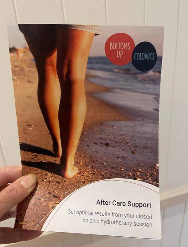 After Care Brochure – Bottoms Up Colonics Pty Ltd