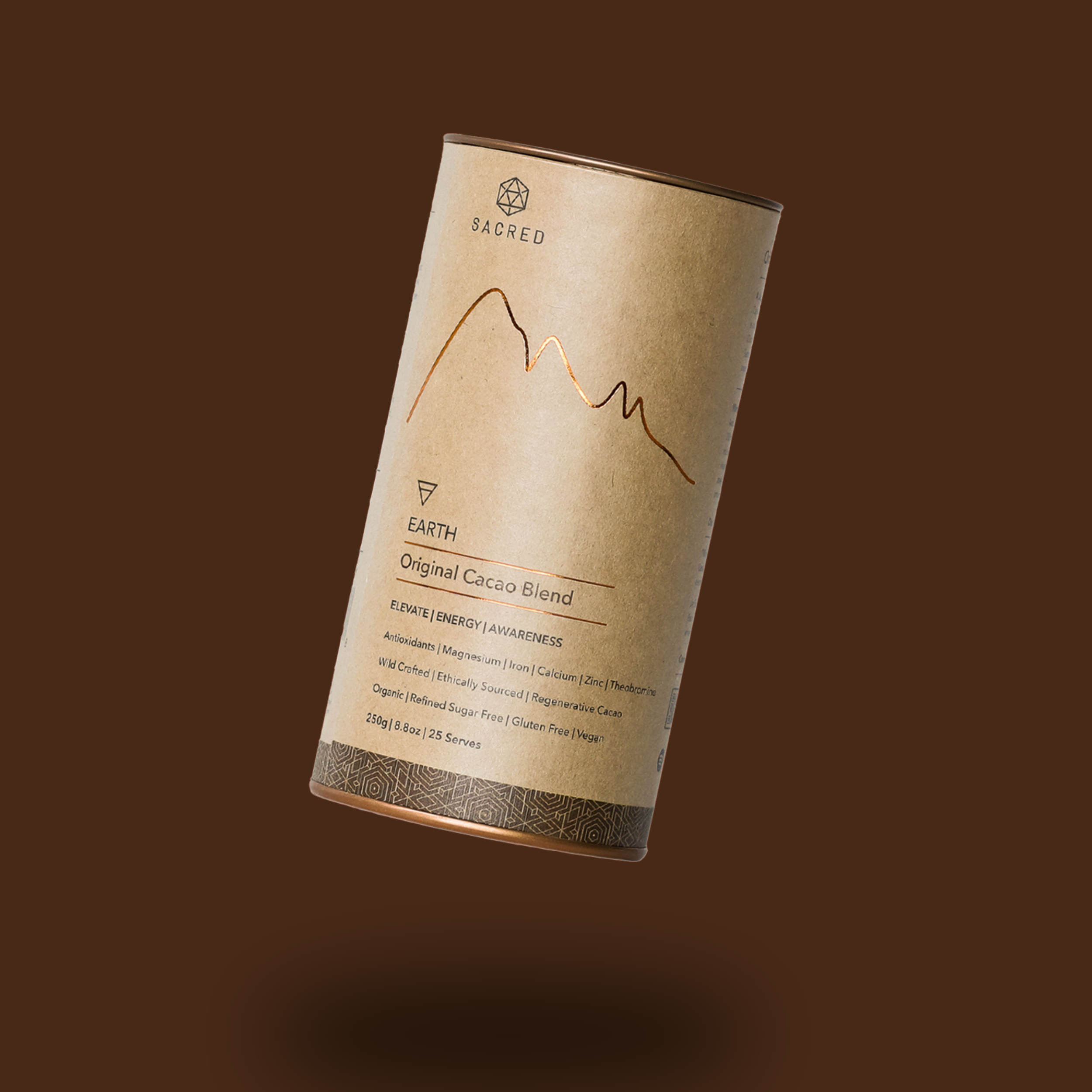 Sacred Taste Cacao - Earth (Original) 250g – Bottoms Up Colonics Pty Ltd